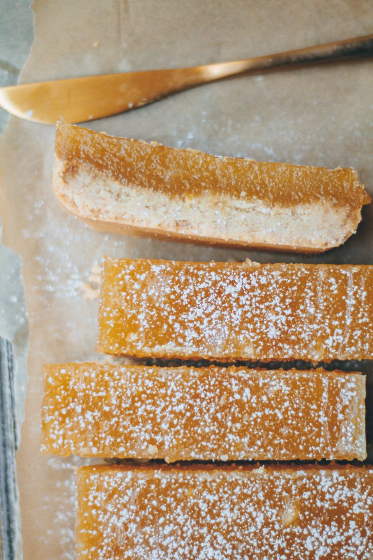 Mango Lemon Bars – healthienut