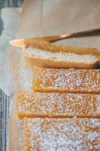 Mango Lemon Bars – healthienut