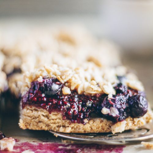 Berry Oat Shortbread Bars – healthienut – Easy to follow plant-based ...