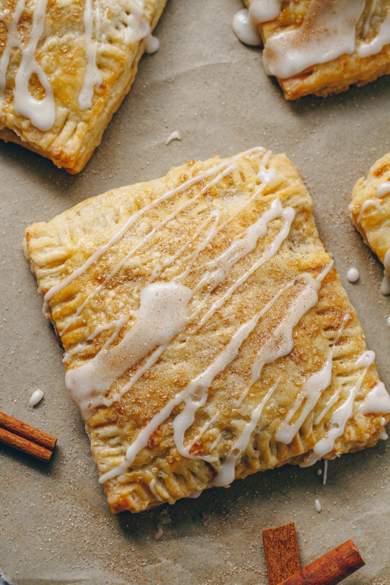 Vegan Apple Cider Toaster Strudels – healthienut