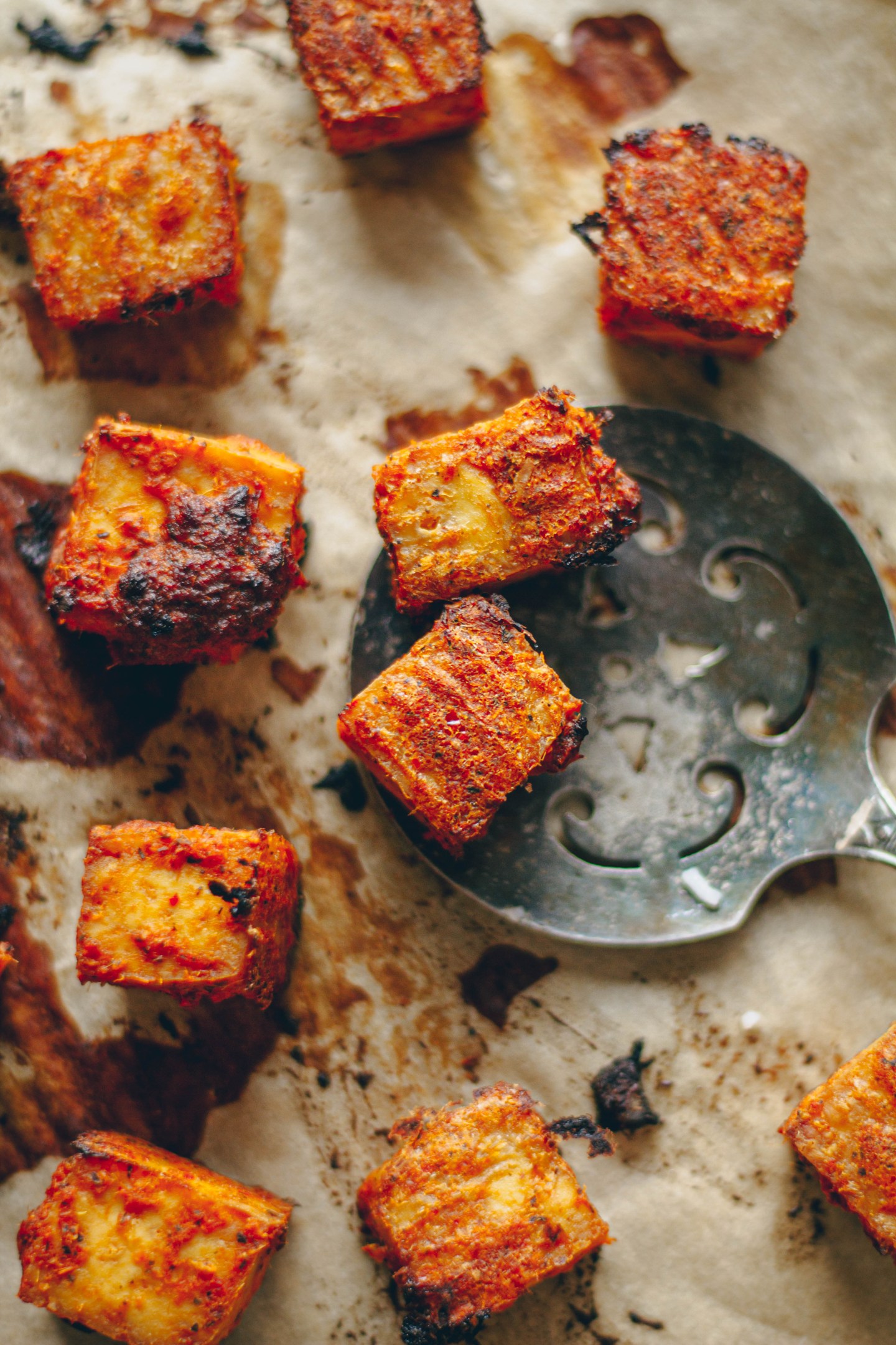 Crispy Coconut Rice with Curried Tofu – healthienut