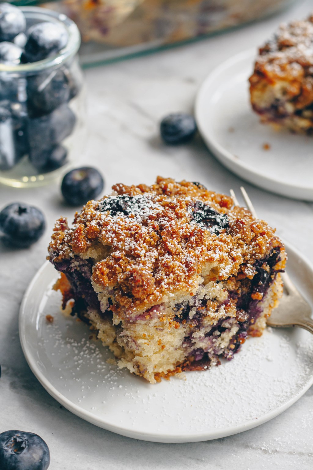 The Best Vegan Blueberry Buckle – healthienut