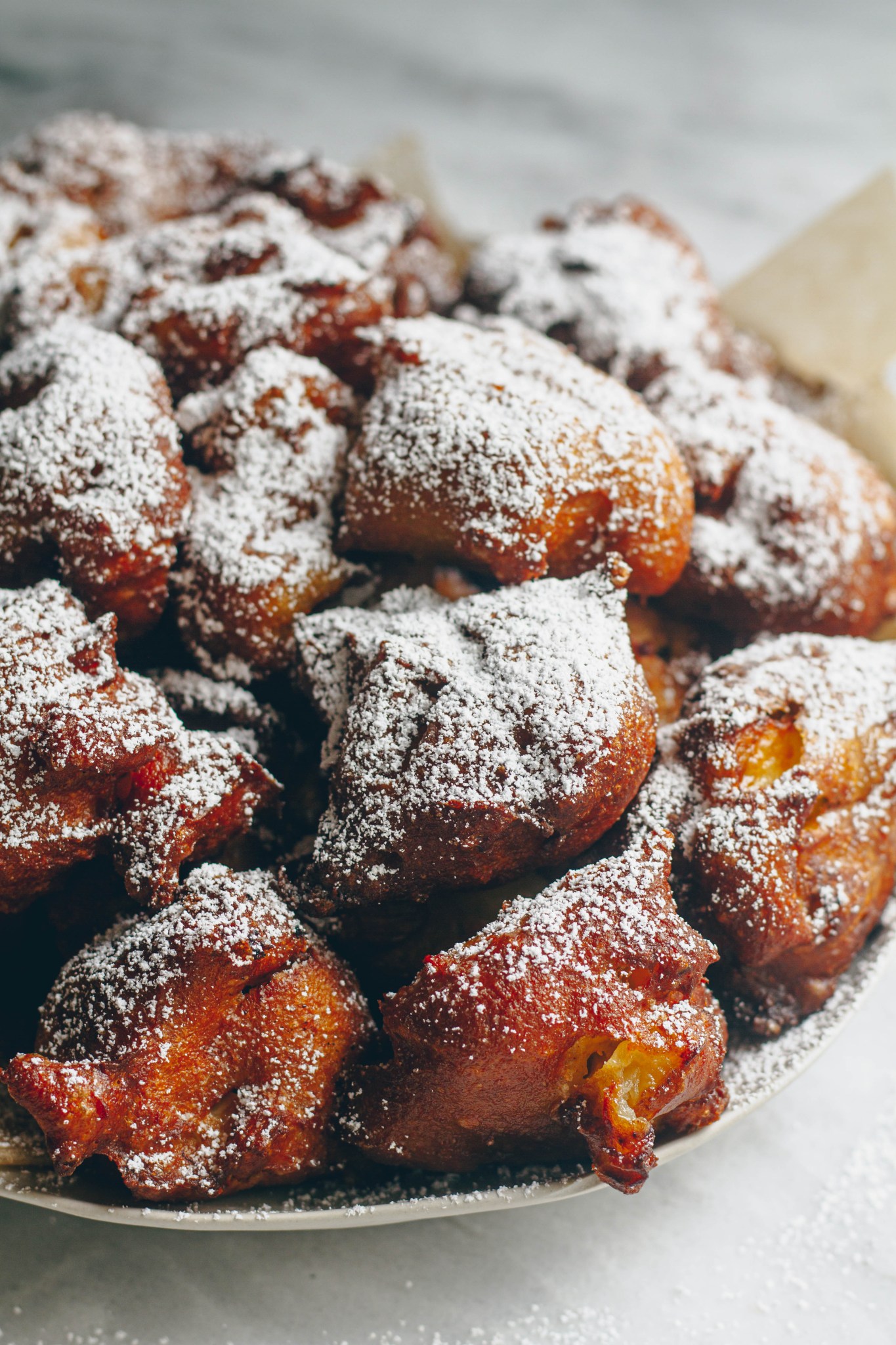 Apple Beignets (apple fritters) – healthienut