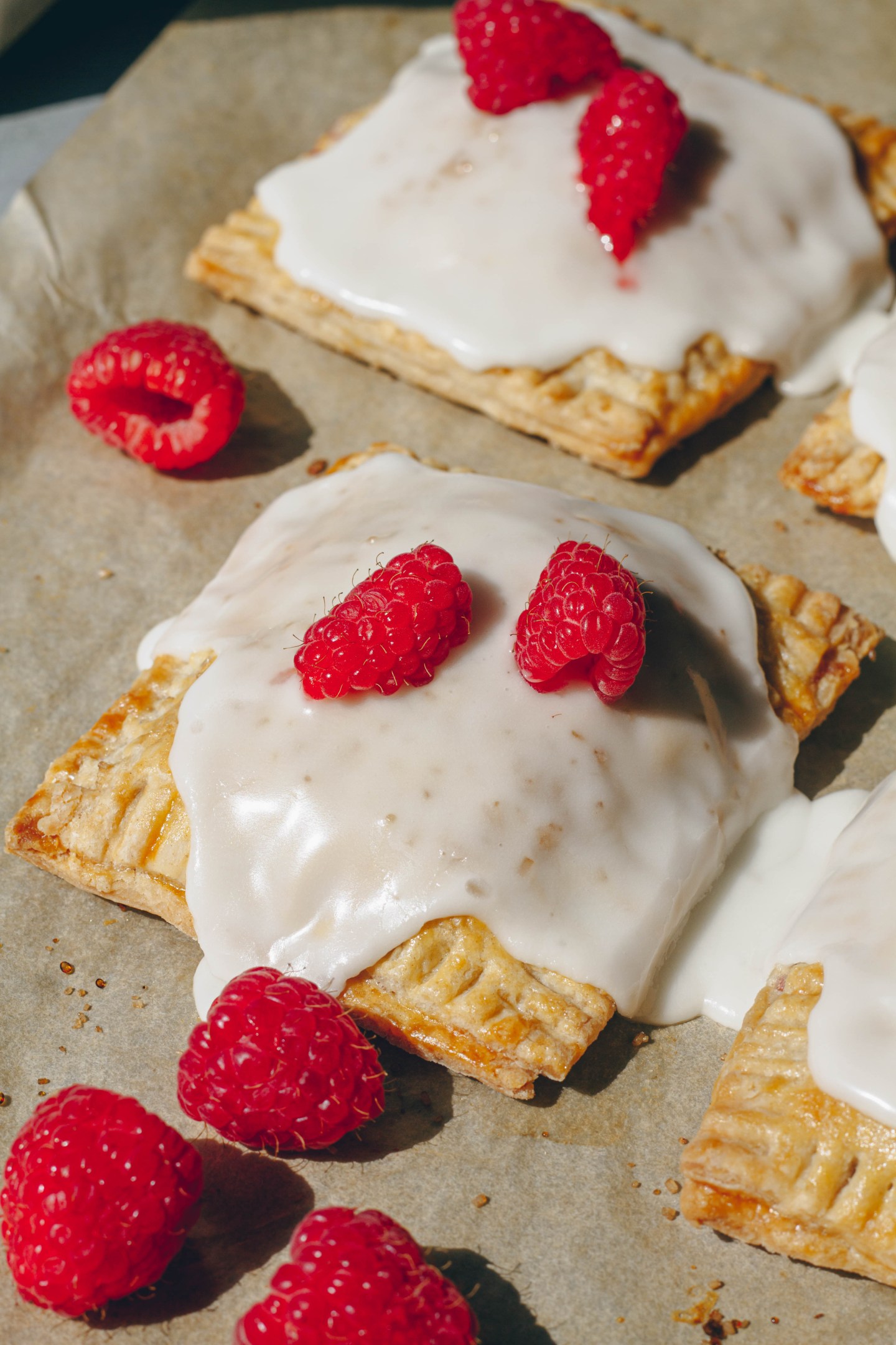 Lemon Raspberry Toaster Strudels – healthienut